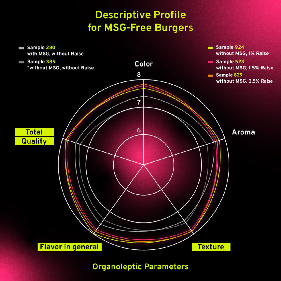 Eliminating MSG from a Meat Burger - Done Properly